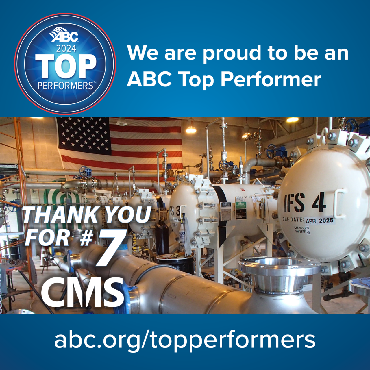 CMS Named #7 Top Military Contractor by ABC Top Performers List - CMS ...
