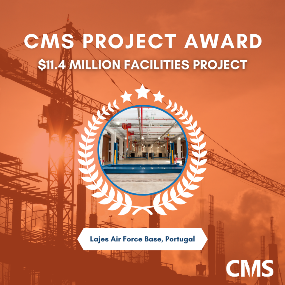 CMS Awarded $11.4M Project to Upgrade Facilities for P-8A Operations at Lajes AFB - CMS Corporation