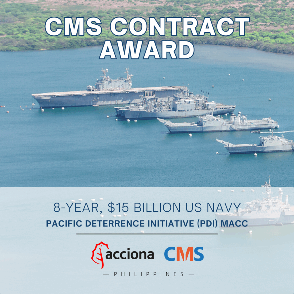 CMS Wins $15B PDI MACC for Work in Pacific Region - CMS Corporation